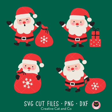 Little Boy and Girl Christmas Angels with Star SVG | CreativeCatandCo